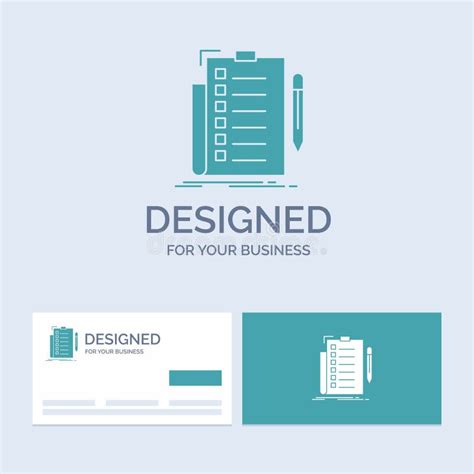 Expertise Checklist Check List Document Business Logo Glyph Icon Symbol For Your Business