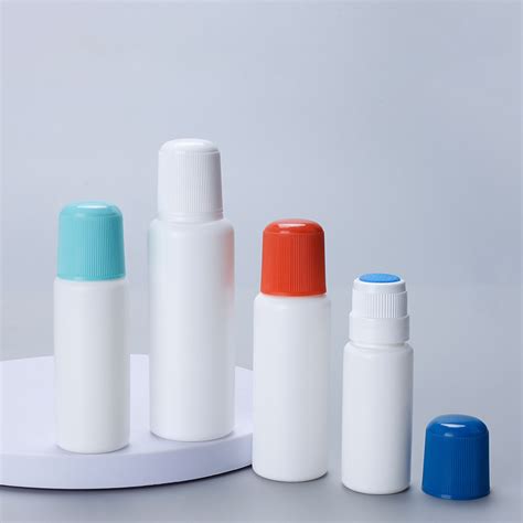 Bottle Sponge Applicator White 30ml 50ml 60ml Hdpe Lelote