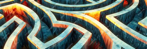 Premium Photo Navigating Complexity The Intricacies Of Mazes As A