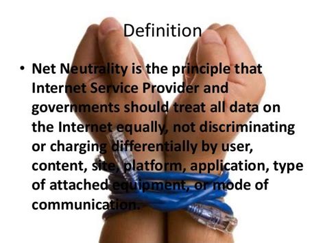 Net Neutrality And Its Legal Issues