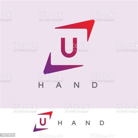 손 초기 편지 U 아이콘 디자인 알파벳 U에 대한 스톡 벡터 아트 및 기타 이미지 알파벳 U 로고 사람들 Istock