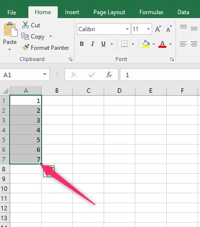 How To Drag Down The Same Number In Excel Basic Excel Tutorial
