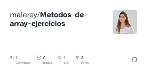 Github Malereymetodos De Array Ejercicios