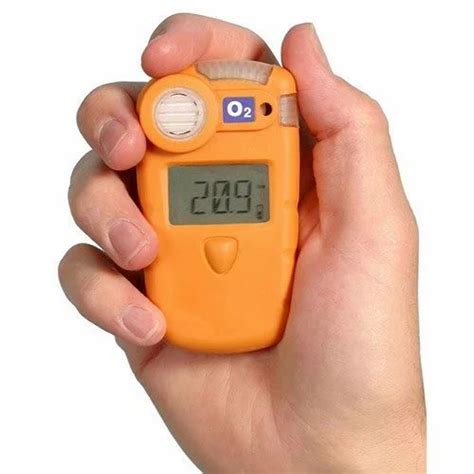 Portable Oxygen Gas Detector At Rs 16500piece O2 Gas Detector Low