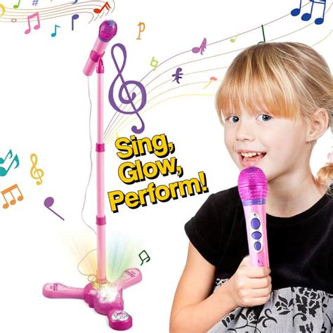 Complete Karaoke Mic Set With Led Stand