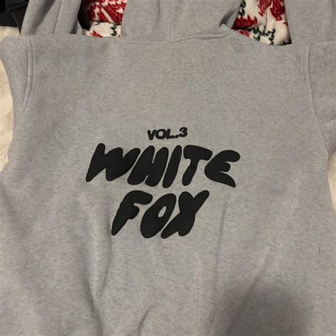 White Fox Hoodie And Sweats Bundle If You Just Want Depop