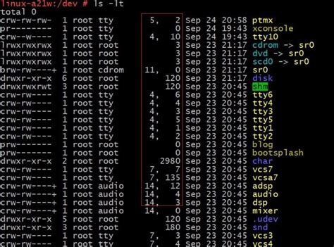 linux kernel 笔记 （20）——设备的major和minor号 我的站点