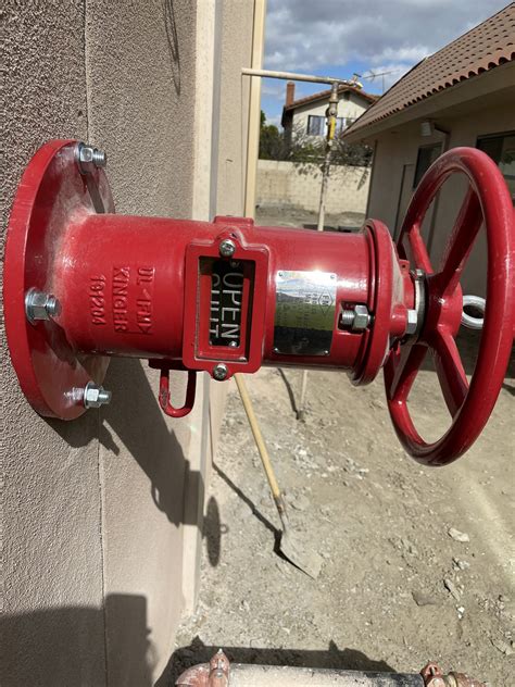 Wall Post Indicator Valve Installation At Kurt Scott Blog