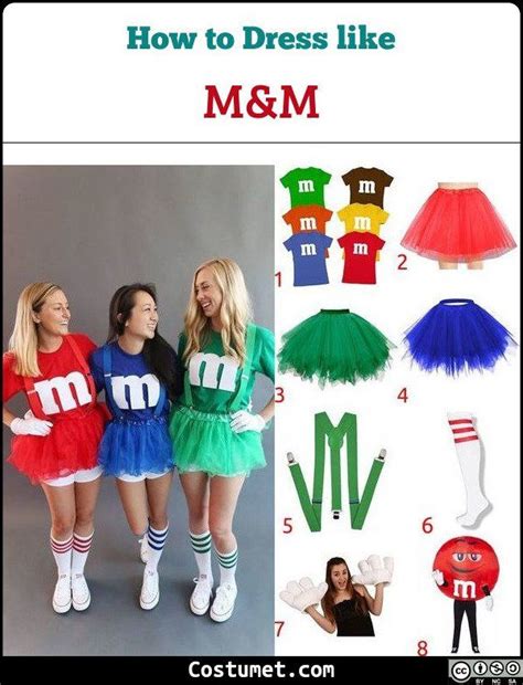 M M Costume For Cosplay Halloween Artofit