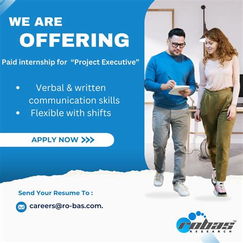 Join Our Dynamic Team As A Project Executive Intern Khushboo