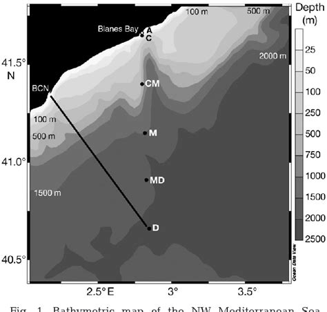 Figure 1 From Spatial Patterns Of Bacterial Richness And Evenness In The Nw Mediterranean Sea
