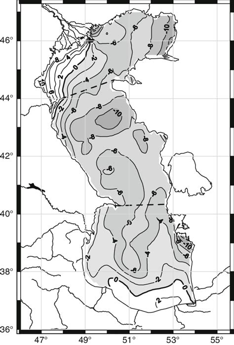 4 The Climatic Or Mean Dynamic Topography Cm From The Numerical
