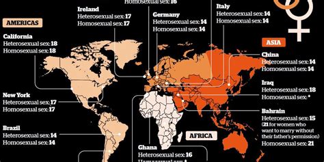 This Is The Age Of Consent Around The World Indy100 Indy100