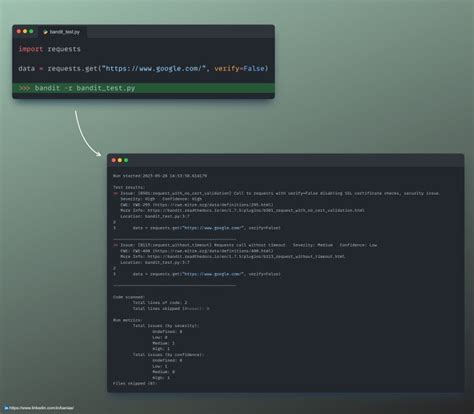 Lakshmi Srinivas B On Linkedin Finding Security Issues In Python Code