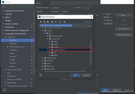 解决webstorm没有vue与element Ui代码提示问题 Xie Tiansheng的博客 Csdn博客