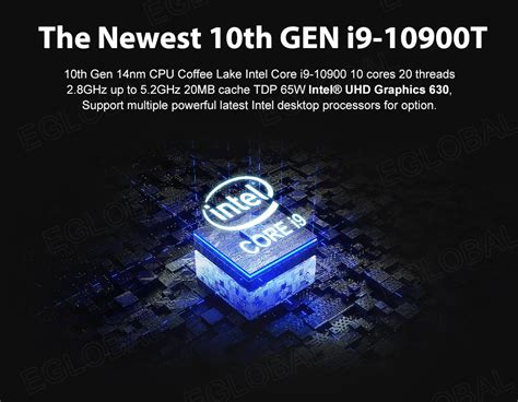 High Performance Diy Mini Computer With In Tel Core I3i5 10th Gen