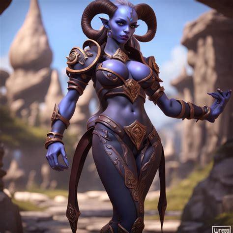 Female Draenei Ai Generated Artwork Nightcafe Creator