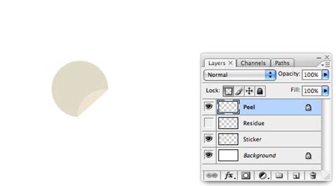 Peeled Back Sticker Effect II Graphic Design PSHERO