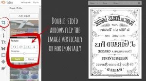 Resize Rotate And Mirror Images With PicMonkey The Graphics Fairy