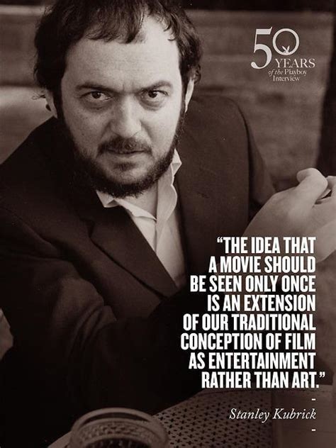 My Favorite Kubrick Quote Couldnt Be Truer Rstanleykubrick