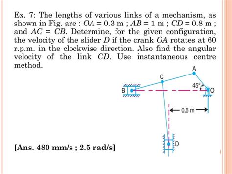 Icr Velocity Analysis Graphical Method Theory Of Machine Pdf