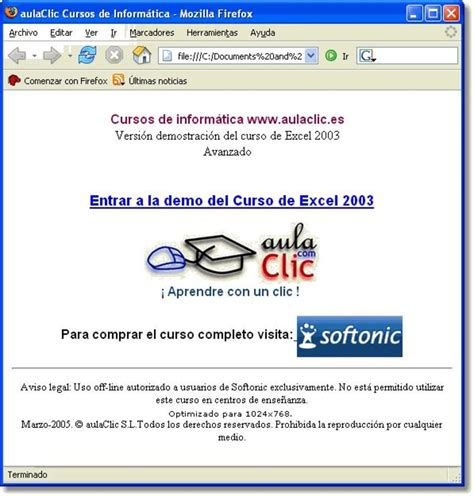 curso de excel 2003 avanzado descargar