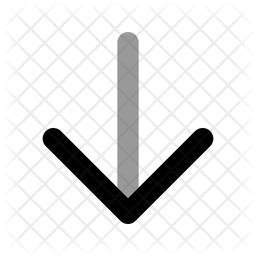 Arrow Bottom Right Icon - Download in Dualtone Style
