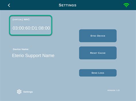Finding A Tablets Virtual Mac Address Fabstation