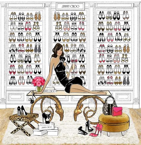 Jimmychoojpeg 1992×2055 Pixels Megan Hess Illustration Megan Hess