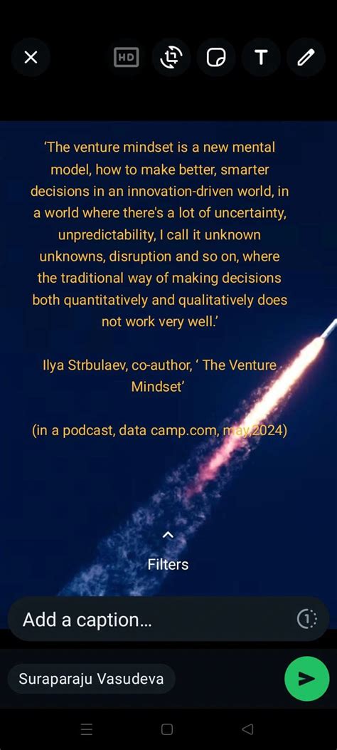 Vasudeva Rao Posted On Linkedin