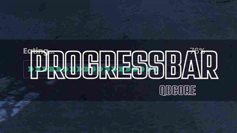 Qbcore Progressbar Fivem Store