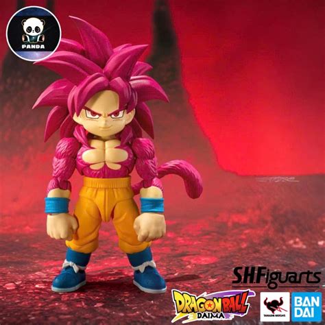 SẮp Ra MẮt 2025 Mô Hình Son Goku Super Saiyan 4 Ssj4 Shf Dragon Ball Daima Chính Hãng Bandai