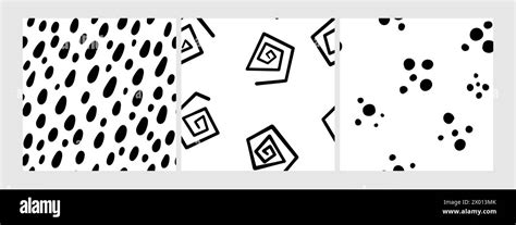 Small Dash Patterns Set Seamless Minimal Dash Pattern Small Elements