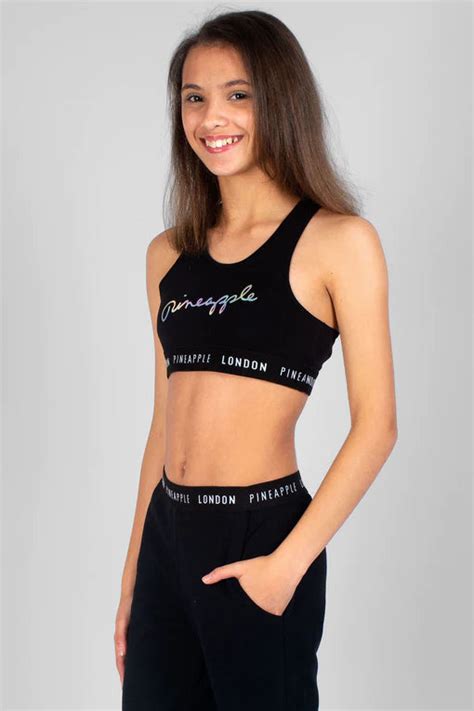 Script Crop Top Tv1603ca1 Pineapple Tutu Dancewear