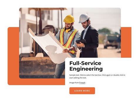 architectural engineering html code example by nicepage