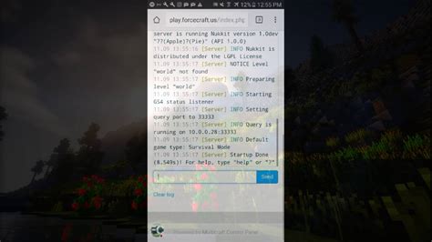 Multicraft Control Panel Forcecraft Hosting Youtube