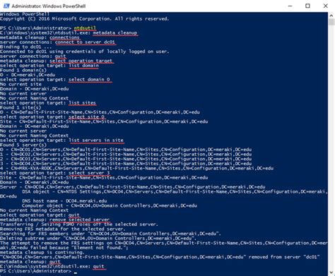 Forced Removal Of A Domain Controller From Active Directory Dimitris Tonias