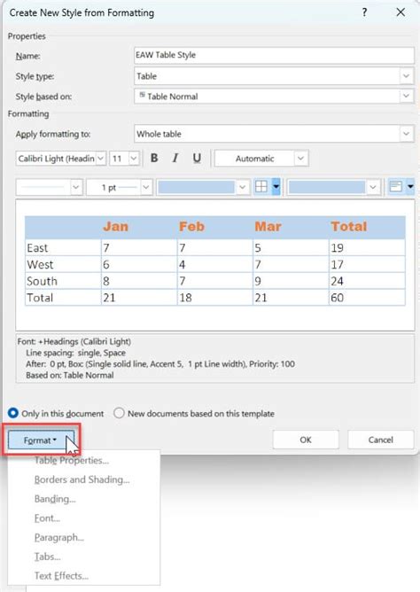 How To Save The Formatting Of Tables In Word Excel At Work