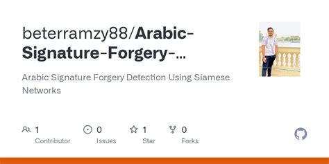 Github Beterramzy88 Arabic Signature Forgery Detection Using Siamese Networks Arabic