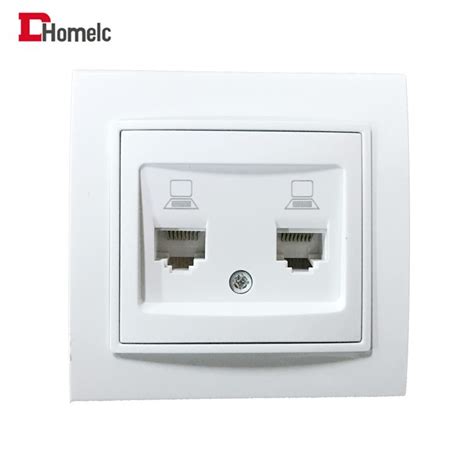 China Customized Two Gang Internet Socket Suppliers Manufacturers Factory Direct Wholesale