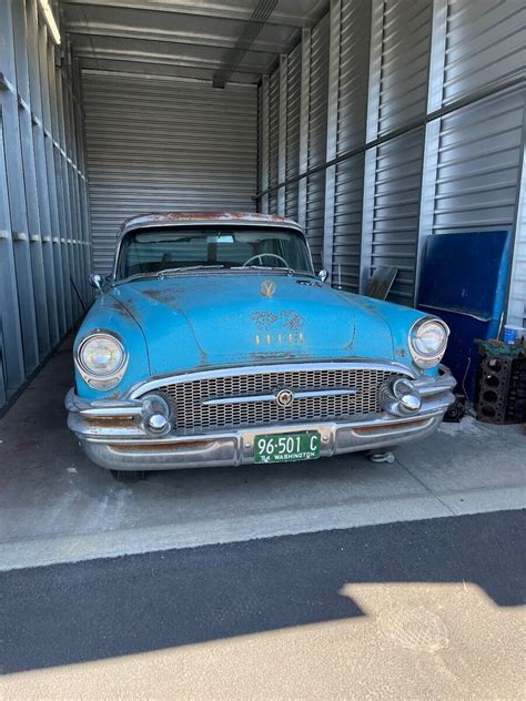 1955 Buick Roadmaster Model 72 4 Door Sedan For Sale