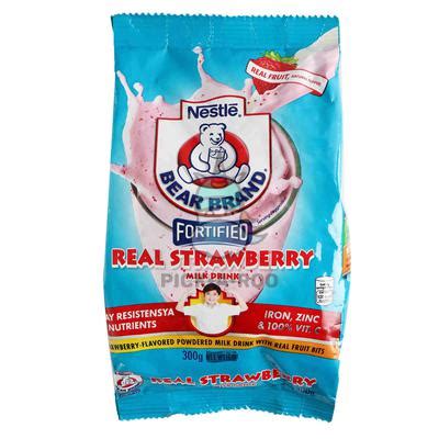 Bear Brand Fortified Strawberry Milk Drink Pickaroo