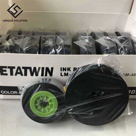 2023 Ink Ribbon Lm Ir50b Black For Max Letatwin Cable Id Printer Electronic Lettering Machine Lm