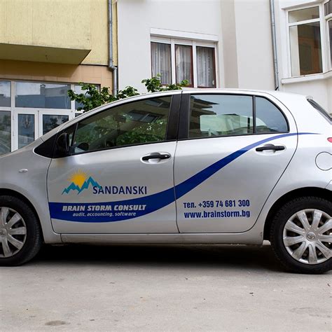 Брандиране на автомобил за Brain Storm Consult