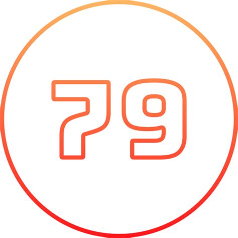 79 Generic gradient outline icon