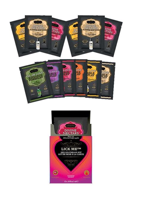 Kama Sutra Lick Me Sex To Go Kit Fantasy Fun Factory