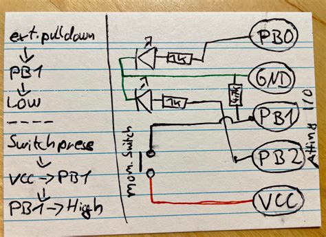 Attiny10 Button Input Wired With External Pull Down 3rd Party Boards