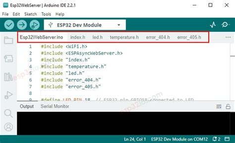 Esp32 Web Server Multiple Pages Esp32 Tutorial