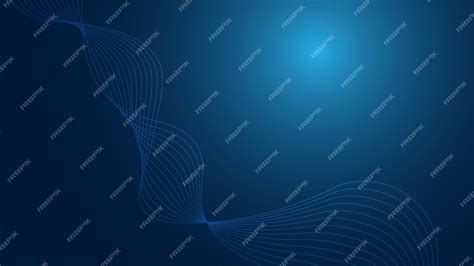 Premium Vector Abstract Connecting Lines And Dots On Dark Blue