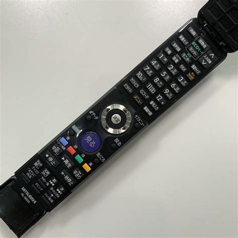 【目立った傷や汚れなし】c1t875 【送料250円】 Tv リモコン 三菱 Mitsubishi Rl18502 動作確認済み★即発送★